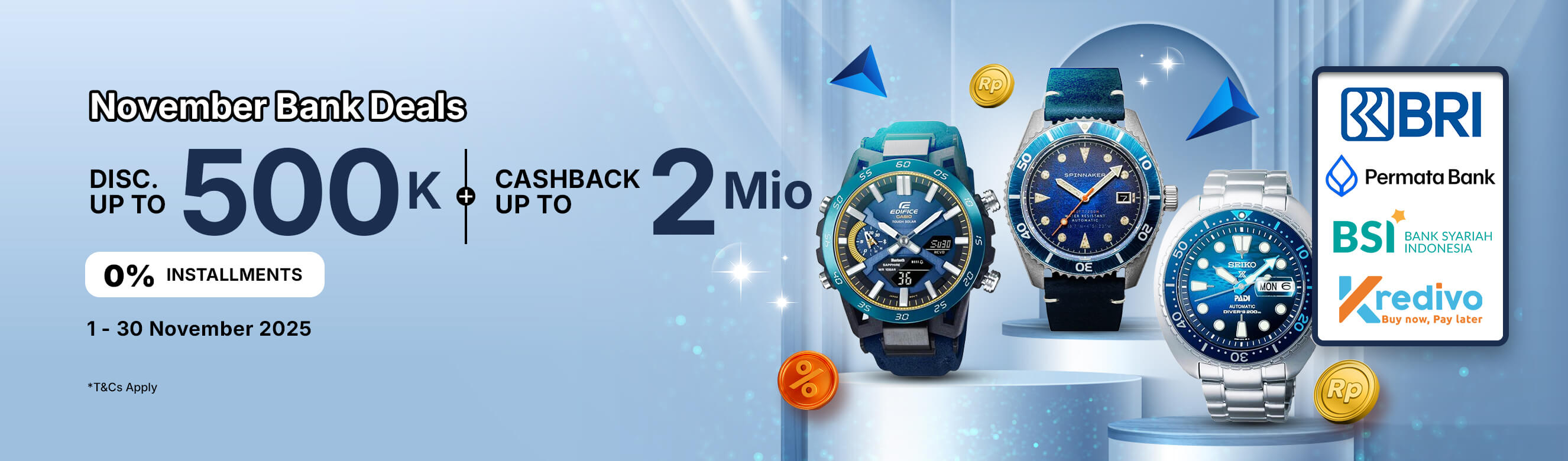 Promo Spesial Bank BRI, Permata, BSI dan Kredivo – Diskon Hingga ...