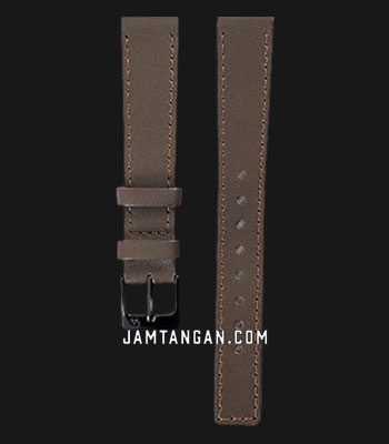 Strap Alexandre Christie ACL1601BOIP 16mm Brown Leather | Jamtangan.com