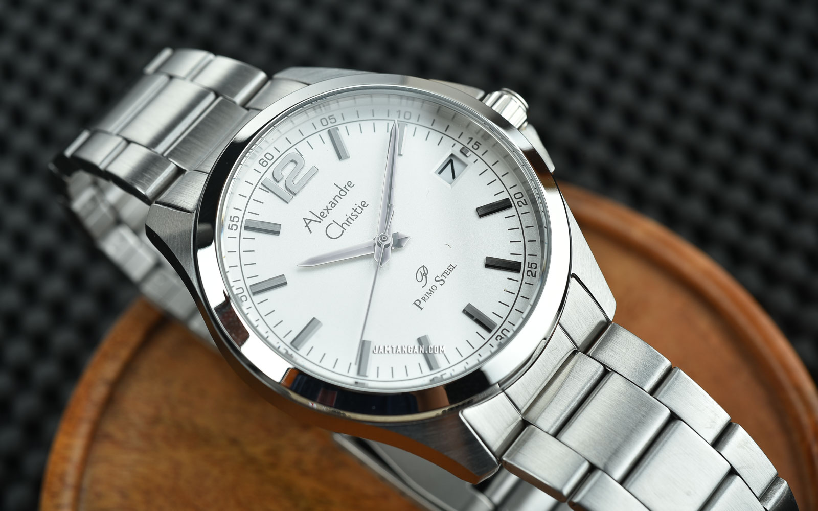 Alexandre Christie Primo Steel AC 1031 MD BSSSL Men Silver Dial ...