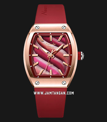 Alexandre Christie Passion AC 5001 LH RTRRE Ladies Multicolor Dial Red ...