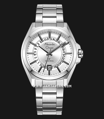 Alexandre Christie Classic Steel AC 8688 MD BSSSL Silver Dial Stainless ...