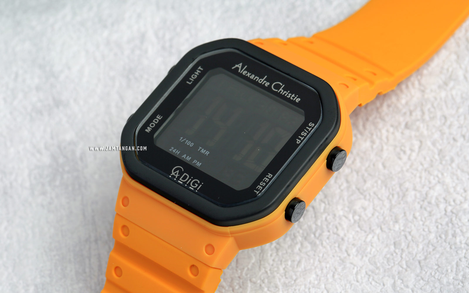 Alexandre Christie Digi AC 9347 LH RIPBAYL Ladies Black Digital Dial ...