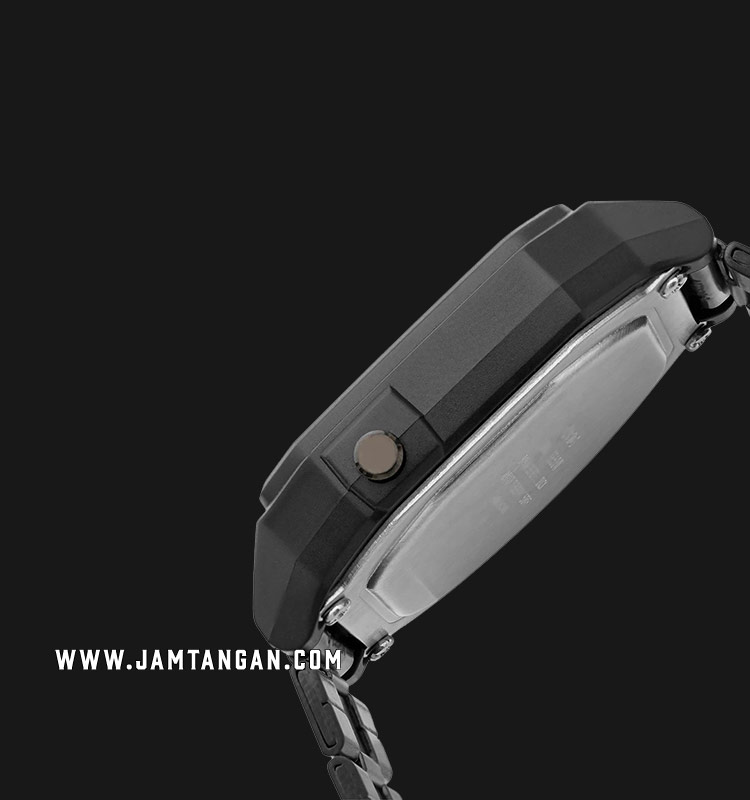 Casio General B650WB-1BDF Men Digital Dial Black Stainless Steel Strap ...