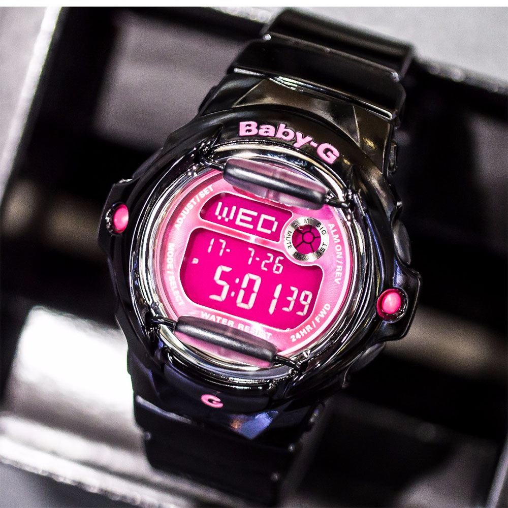 Casio Baby-G BG-169R-1BDR Color Display Series Ladies Digital Dial ...