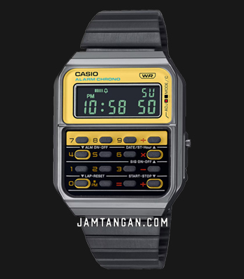 Casio General CA-500WEGG-9BDF Vintage Calculator Heritage Colors Black ...