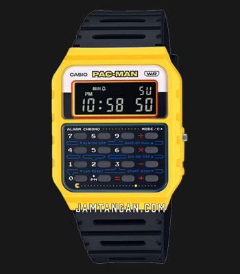 Casio General CA-53WPC-1B CA-53WPC-1BDR PAC-MAN Collaboration ...