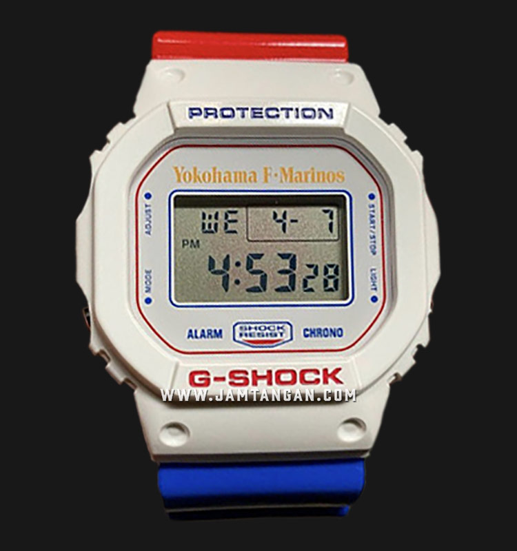 Casio G-Shock DW-5600VT-YOKOHAMA Digital Dial Multicolor Resin Band ...