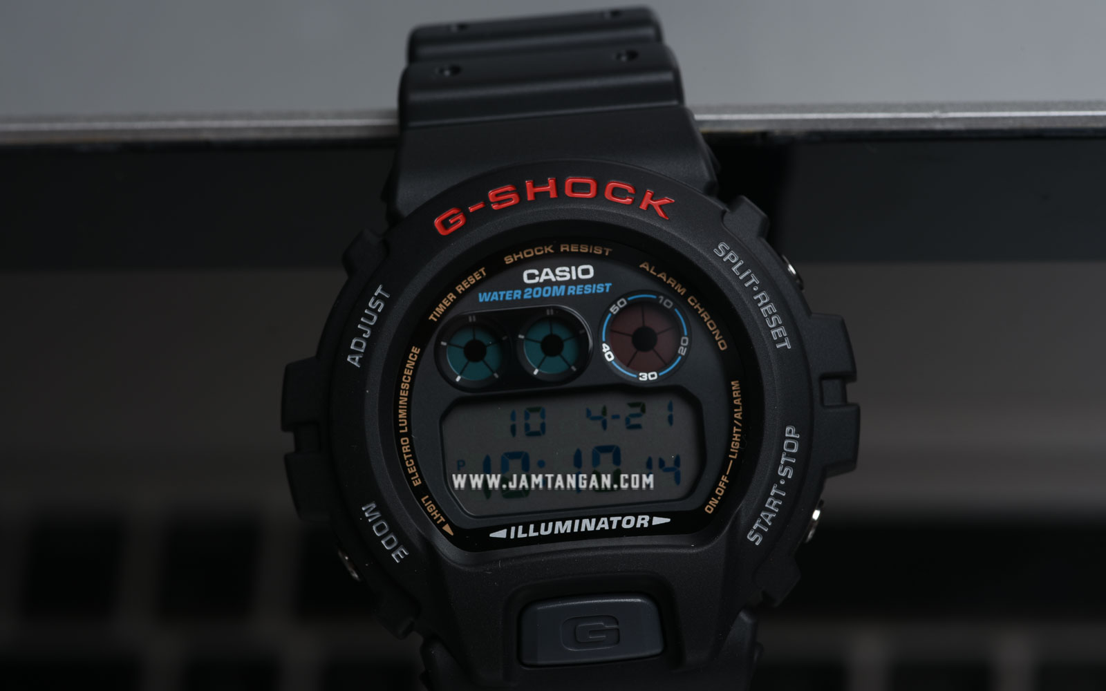 Casio G-Shock DW-6900-1VDR Men Digital Dial Black Resin Band ...