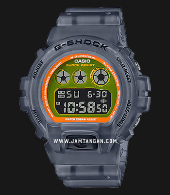 Casio G-Shock DW-6900LS-1JF Summer Translucent Series Digital Dial Grey ...