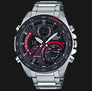 Casio Edifice ECB-900DB-1ADR Men Digital Analog Dial Stainless Steel ...
