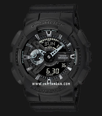 Casio G-Shock GA-114RE-1ADR 40th Anniversary REMASTER BLACK Resin Band Limited Edition ...