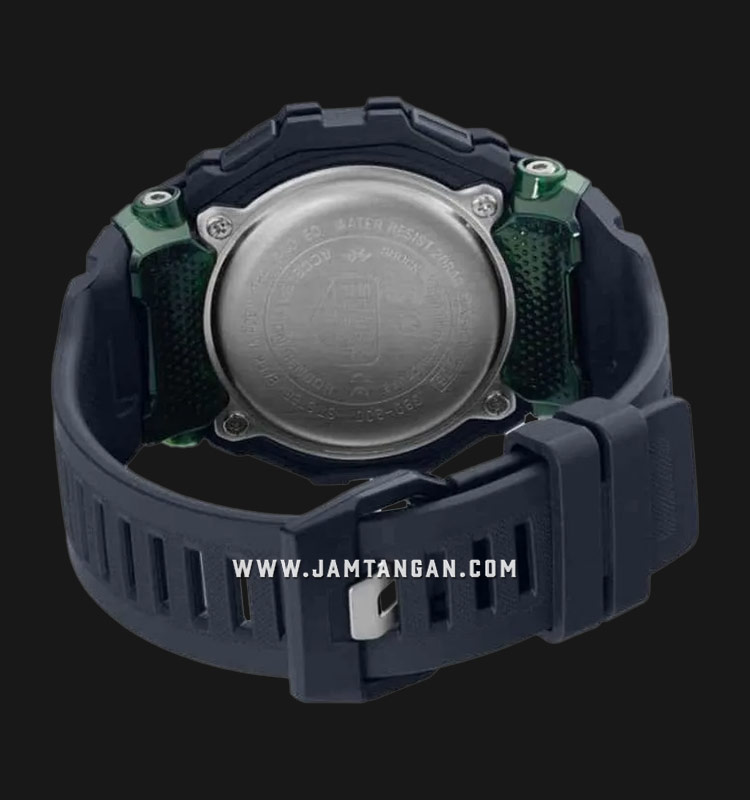 Casio G-Shock G-Squad GBD-200UU-1DR Black Digital Dial Black Resin Band ...