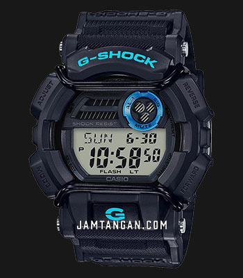 Casio G-Shock Standard GD-400-1B2DR Black Digital Dial Black Resin ...