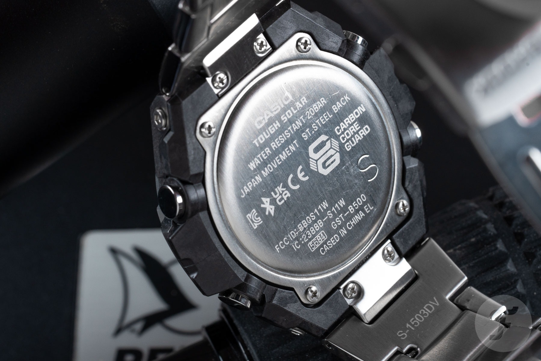 Casio G-Shock G-Steel GST-B500BD-1ADR Tough Solar Digital Analog Dial ...