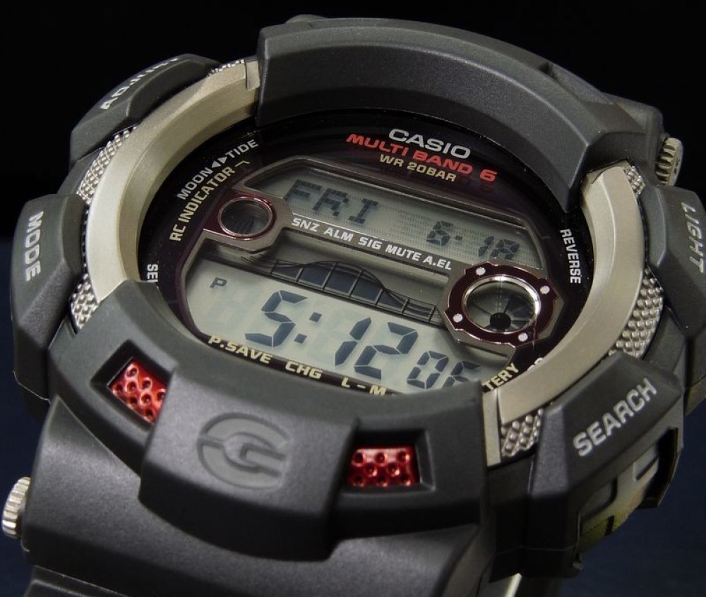 Casio G-Shock GW-9110-1JF Gulfman 200M Tough Solar Digital Dial Black ...