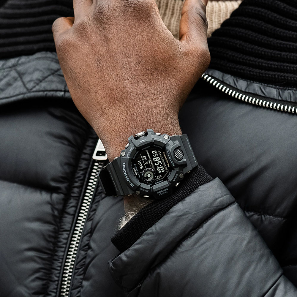 Casio G-Shock RANGEMAN GW-9400-1BDR Tough Solar Black Digital Dial ...