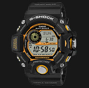 Casio G-Shock GW-9400Y-1DR Rangeman Tough Solar Dual Tone Digital Dial Black Resin Band ...