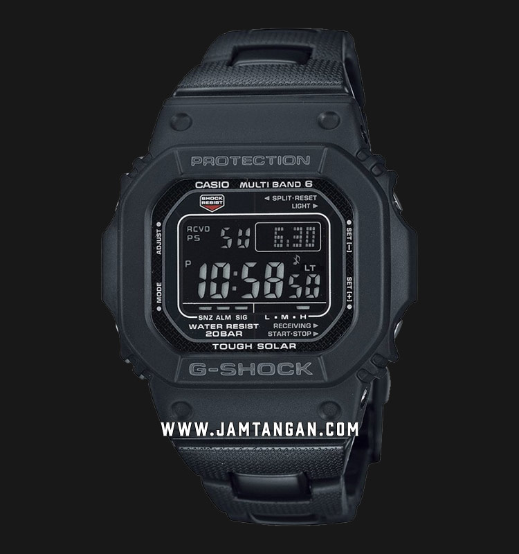 Casio G Shock Gw M5610ubc 1jf Square Tough Solar Men Black Digital Dial