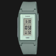 Casio General LF-10WH-3DF Digital Dial Sage Green Resin Band ...