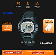 Casio General LW-200-1BVDF 10 Years Battery Life Digital Dial Black ...