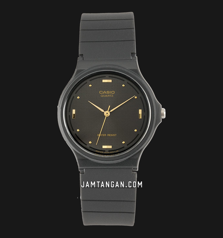 Casio General MQ-76-1ALDF Black Dial Black Resin Strap | Jamtangan.com