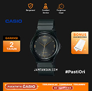 Casio General MQ-76-1ALDF Black Dial Black Resin Band | Jamtangan.com