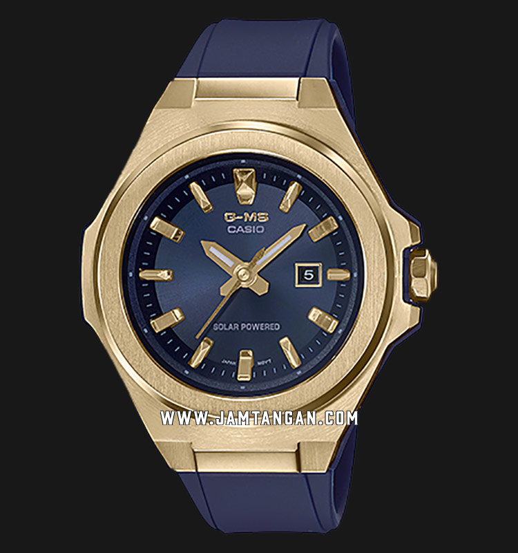 Casio Baby-G MSG Series MSG-S500G-2ADR Tough Solar Navy Dial Blue Navy ...