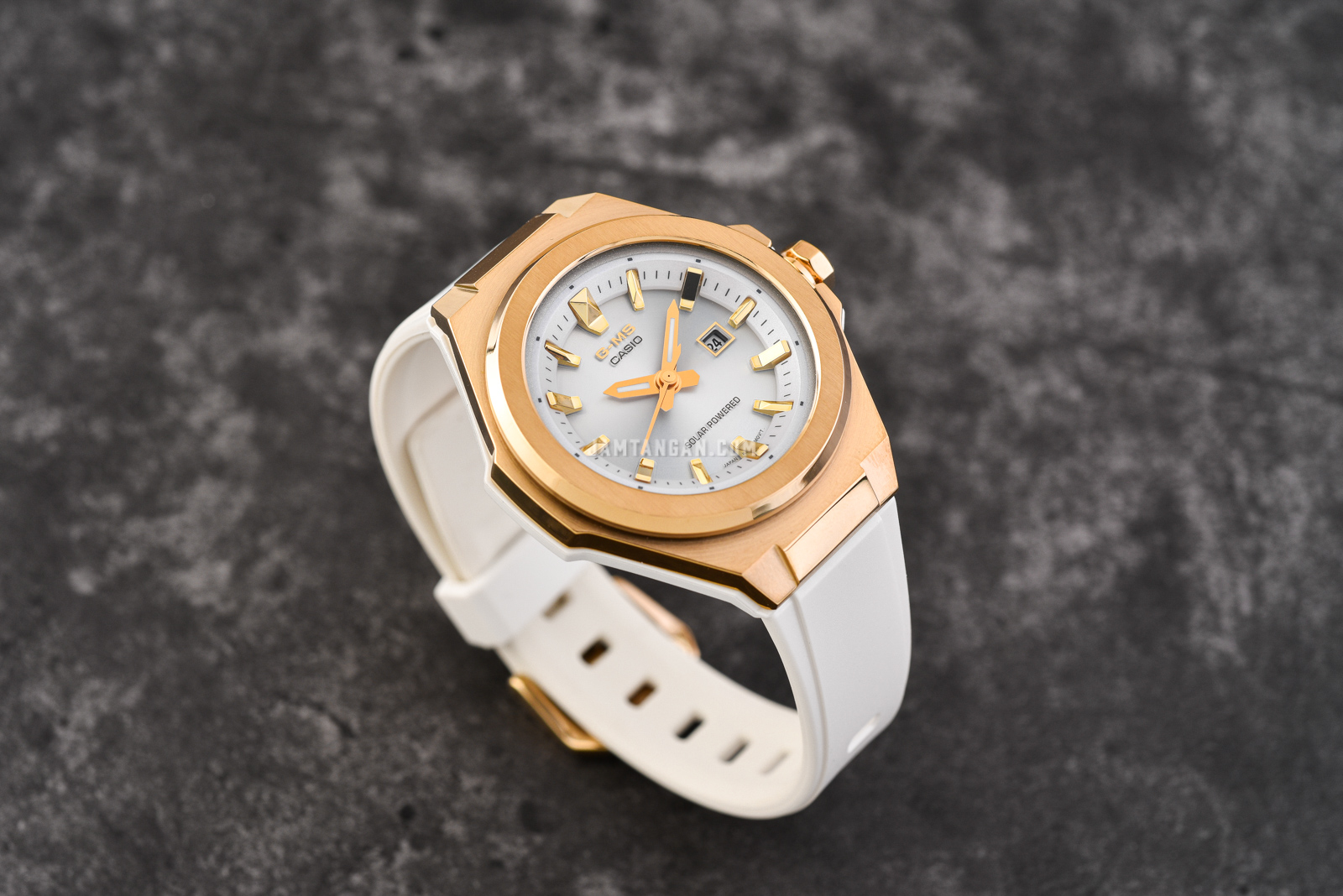 Casio Baby-G MSG Series MSG-S500G-7ADR Ladies Tough Solar Silver Dial ...
