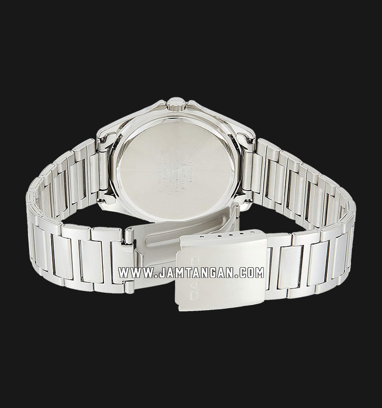 Casio General MTP-1370D-1A1VDF Black Dial Stainless Steel Strap ...