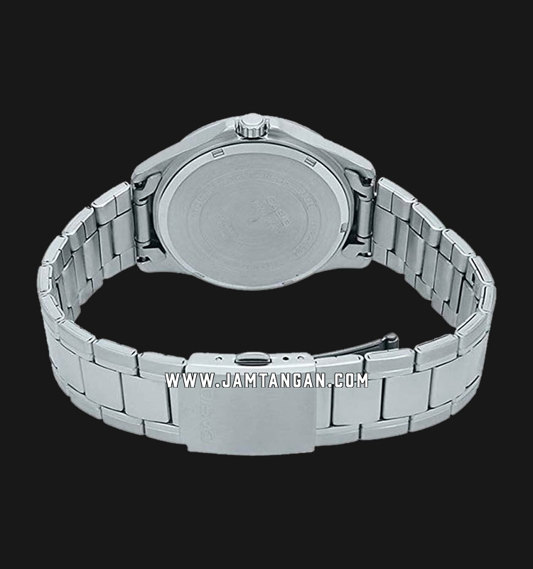 Casio General MTP-1384D-2AVDF Men Blue Dial Stainless Steel Strap ...