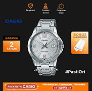 Casio General MTP-V004D-7B2UDF Silver Dial Stainless Steel Band ...