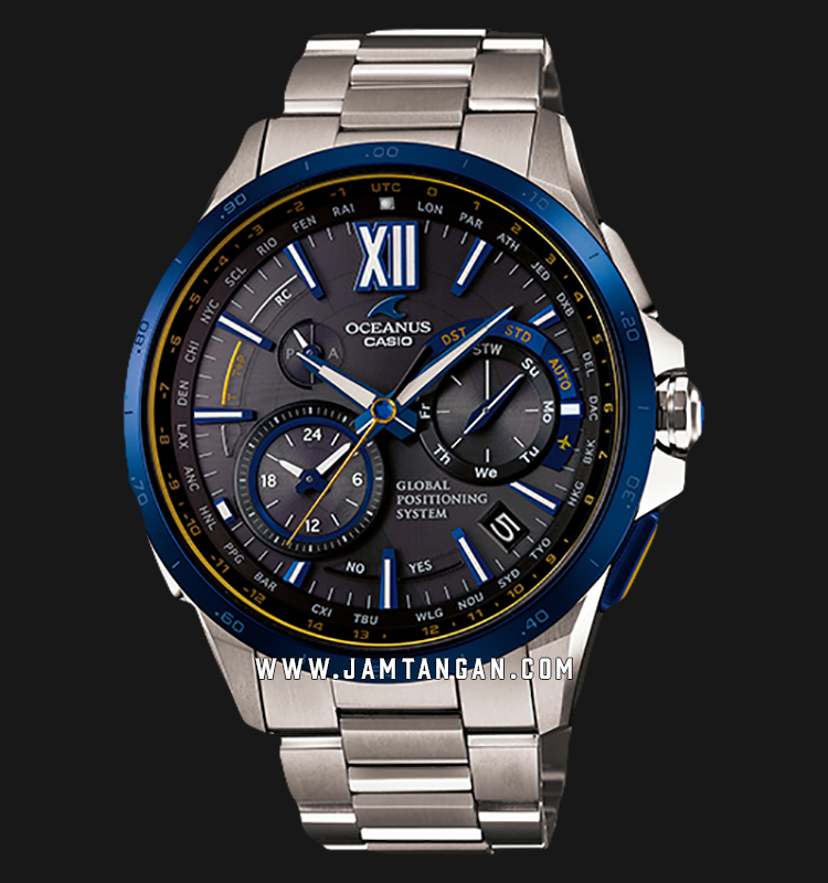 Casio Oceanus OCW-G1000E-1ADR GPS Hybrid Wave Ceptor | Jamtangan.com