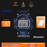 Casio General W-736H-2AVDF 10 Year Battery Water Resistance 100M ...