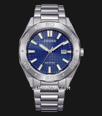 Citizen Eco Drive BM7630-80L Men Blue Dial Stainless Steel Strap ...