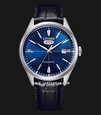 Citizen C7 Mechanical NH8390-20L Crystal Seven Reissue Men Blue Dial ...