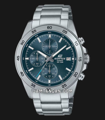 Casio Edifice EFR-526D-2A EFR-526D-2AVUDF Chronograph Men Blue Dial ...