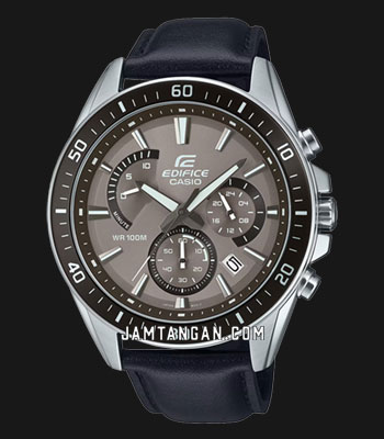 Casio Edifice EFR-552L-5A EFR-552L-5AVUDF Chronograph Men Brown Dial ...