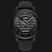 Emporio Armani Automatic AR60032 Meccanico Men Black Skeleton Dial ...