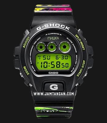 Casio G-Shock x MNWKA x MISHKA DW-6900MISH19-1PRN Digital Dial ...
