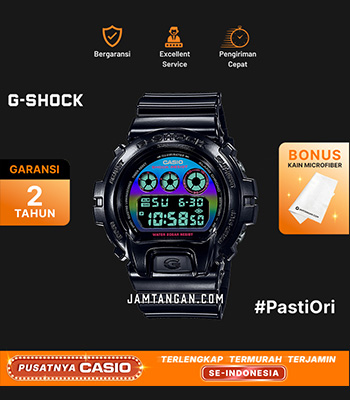 Casio G-Shock DW-6900RGB-1 DW-6900RGB-1DR Virtual Rainbow Digital Dial ...
