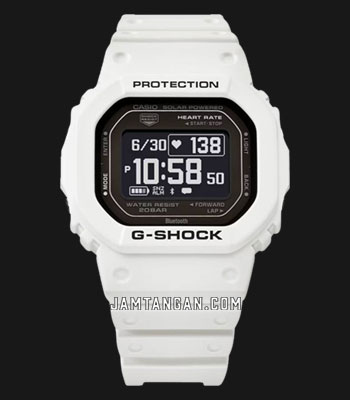 Casio G-Shock DW-H5600-7 DW-H5600-7DR Smartwatch G-Squad Heart Monitor ...