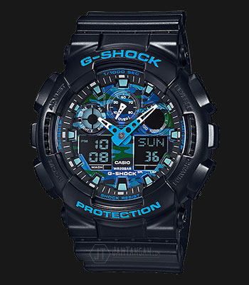 Casio G-Shock GA-100CB-1A GA-100CB-1ADR Standard Digital Analog Dial ...