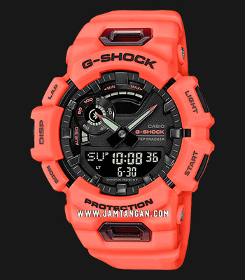 Casio G-shock G-Squad GBA-900-4A GBA-900-4ADR Black Digital Analog Dial ...