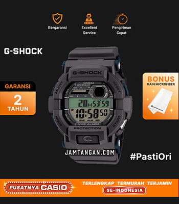 Casio G-Shock GD-350-8 GD-350-8DR Digital Dial Dark Grey Resin Band ...