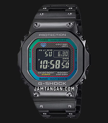Casio G-Shock GMW-B5000BPC-1 GMW-B5000BPC-1DR Full Metal 40th Anniversary Spectrum Style Black ...