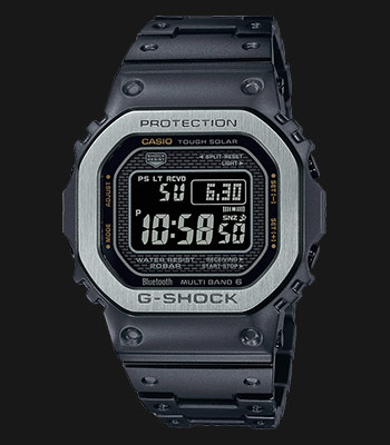 Casio G-Shock GMW-B5000MB-1 GMW-B5000MB-1DR Tough Solar Full Metal ...