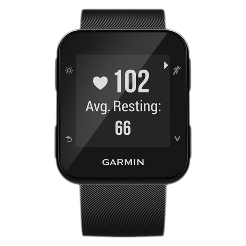 Garmin Forerunner 35 010-01689-50 Digital Dial Black Rubber Strap ...