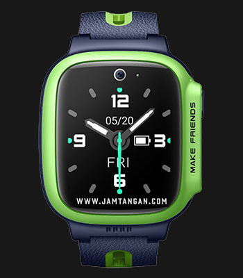 Imoo Z2 IMOO-Z2-Green-Apple Smartwatch Digital Dial Dual Color Rubber ...