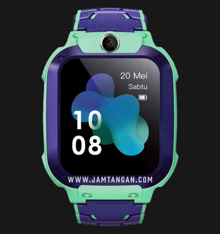 Imoo Z5 IMOO-Z5-Green Digital Dial Dual Color Rubber Strap | Jamtangan.com