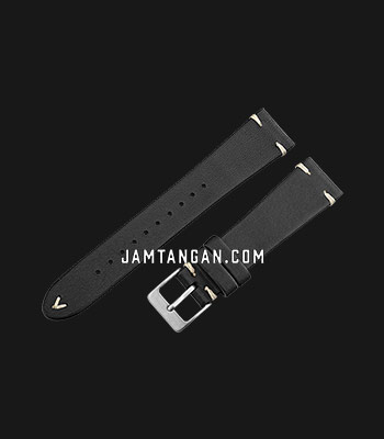 Strap Jam Tangan Martini C181001-22X18 22mm Black Leather - Silver ...